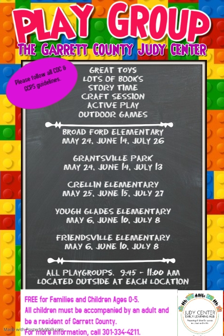 Copy of Copy of Play Group Poster Template | PosterMyWall