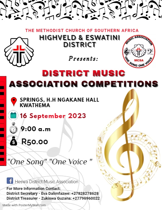 Music and Glee Club Recruitment Poster | PosterMyWall