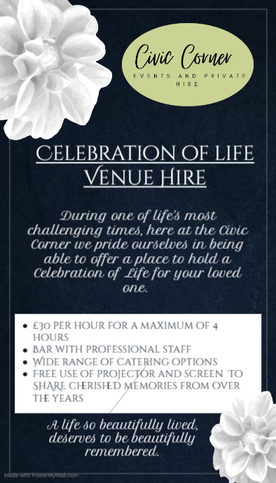 funeral memoriam card template design | PosterMyWall