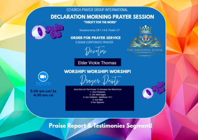 ORDER OF SERVICES | PosterMyWall