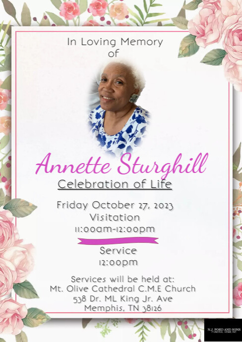 Condolence flyer | PosterMyWall