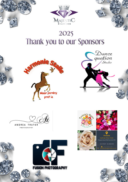 Majestic Diamond Sponsors | PosterMyWall