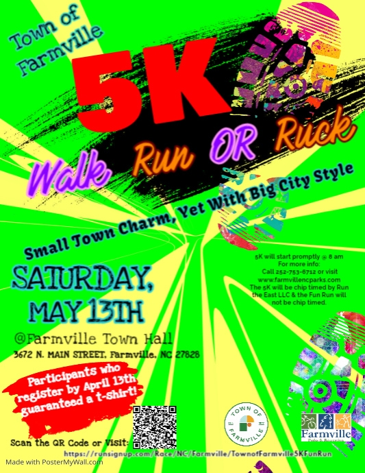 5K Run Walk Flyer | PosterMyWall
