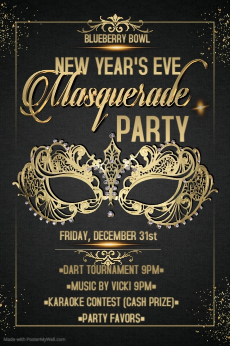 Copy of Masquerade Flyer | PosterMyWall