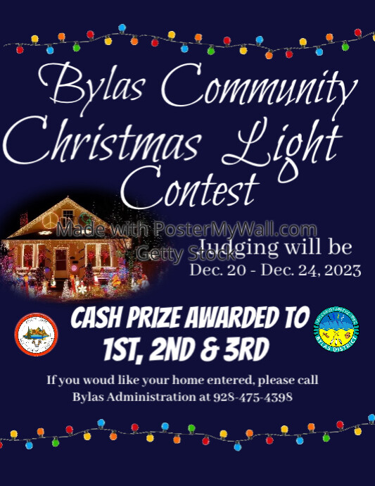 Christmas Light Contest | PosterMyWall
