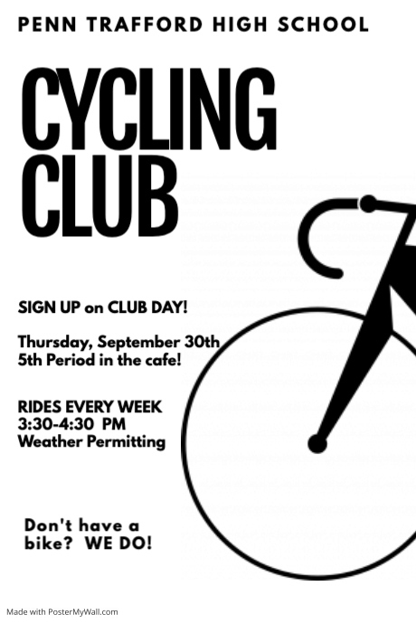 Copy of Copy of Cycling Club Flyer Template | PosterMyWall
