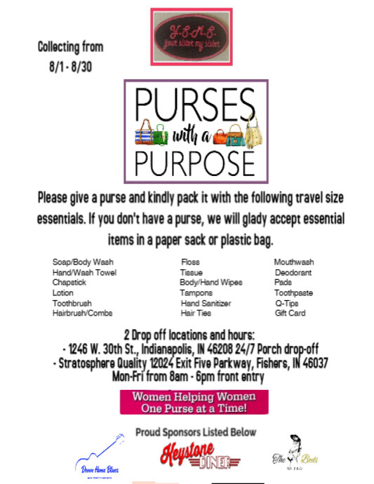 Purse Drive | PosterMyWall