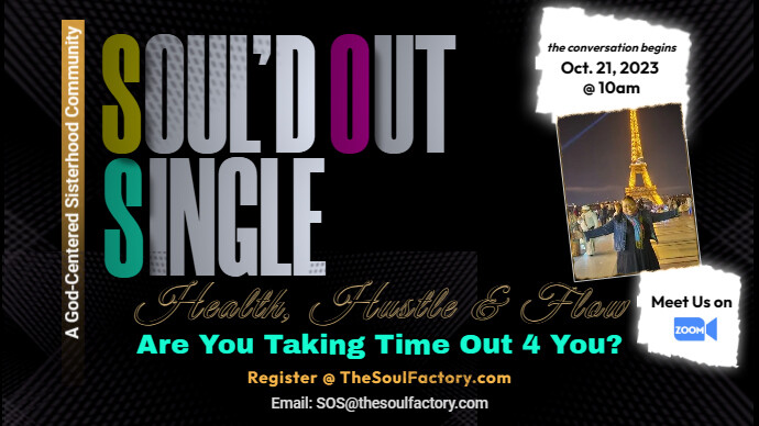 soul'd out single october2023 | PosterMyWall