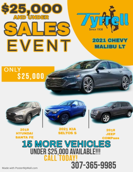 Car Sale Promotion Flyer Design | PosterMyWall