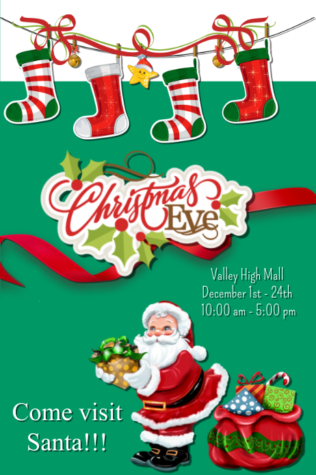 Christmas event Template | PosterMyWall