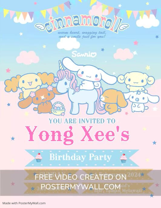 CinnamoRoll | PosterMyWall