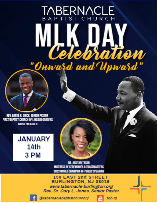 MLK Church Flyer | PosterMyWall