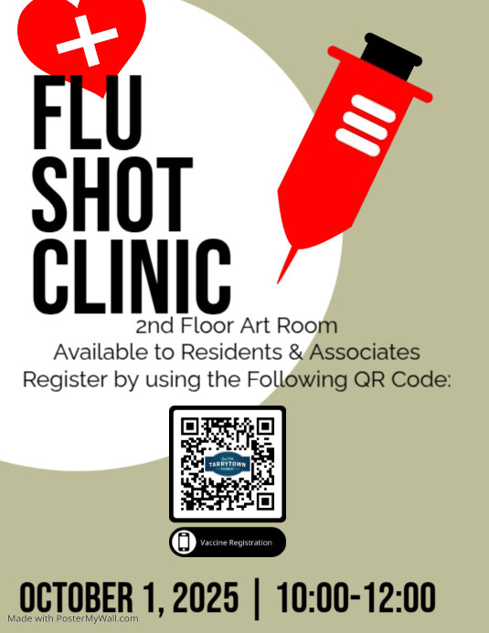 Employee Flu shot Flyer | PosterMyWall
