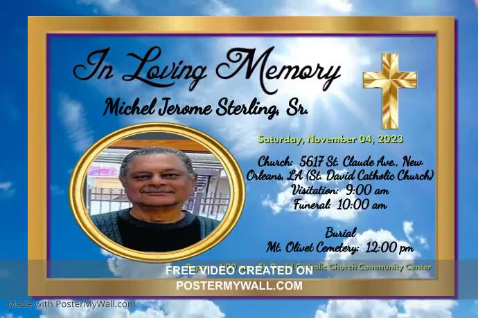 In Loving Memory | PosterMyWall