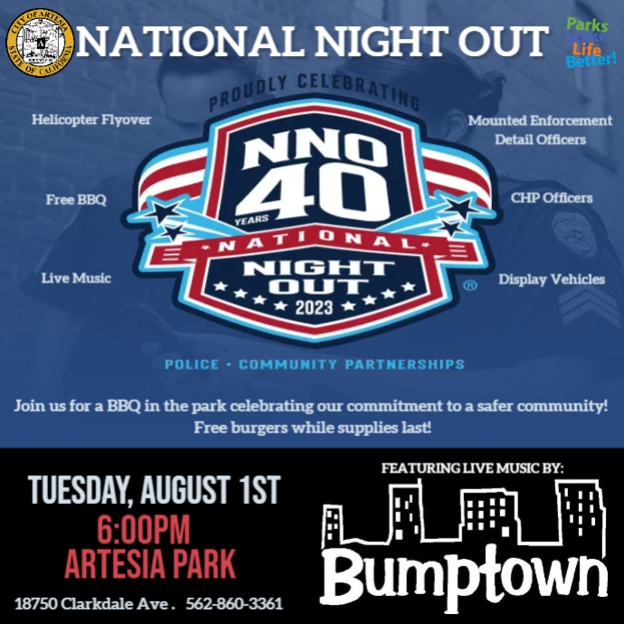 National Night Out 2023 Social Media | PosterMyWall