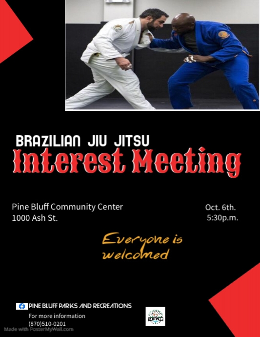 Copy of Jiu Jitsu Poster Template | PosterMyWall