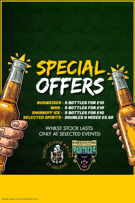 Happy Hour Beer Offer Template | PosterMyWall