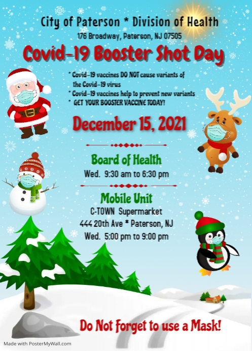 Copy of COVID 19 Booster Shot Day 553 x 768 | PosterMyWall