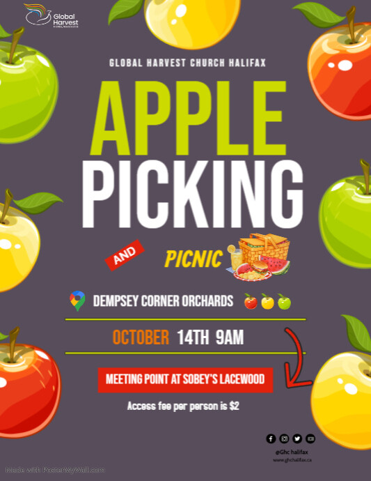 Apple Picking | PosterMyWall