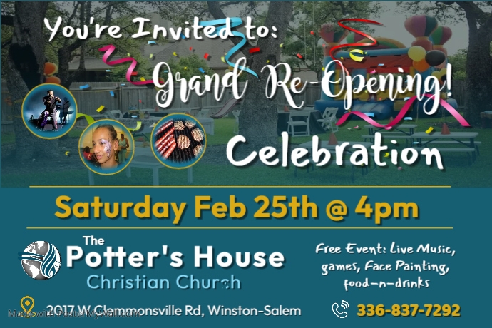 Church grand openning (1) | PosterMyWall