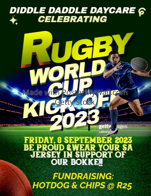 Rugby World Cup 2023 Flyer | PosterMyWall
