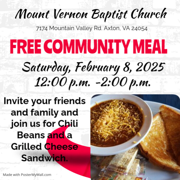 Community Meal | PosterMyWall