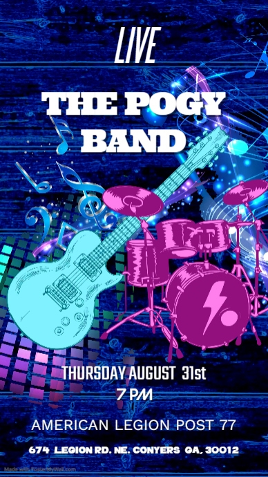 Live Band | PosterMyWall