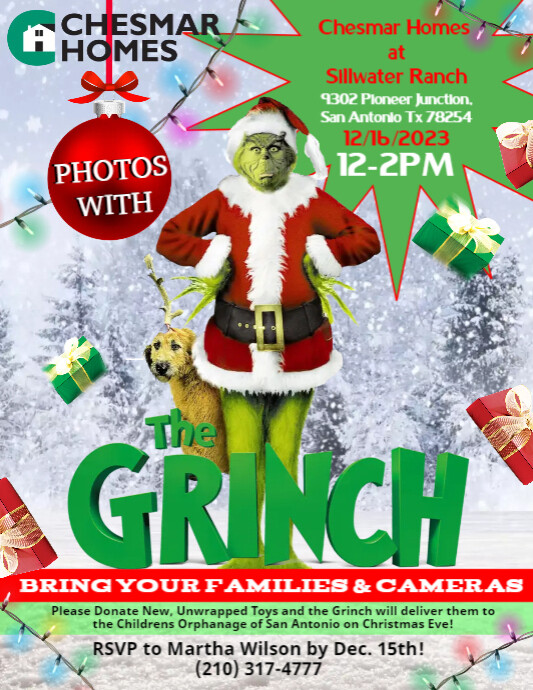 GRINCH FLYER 2023 | PosterMyWall