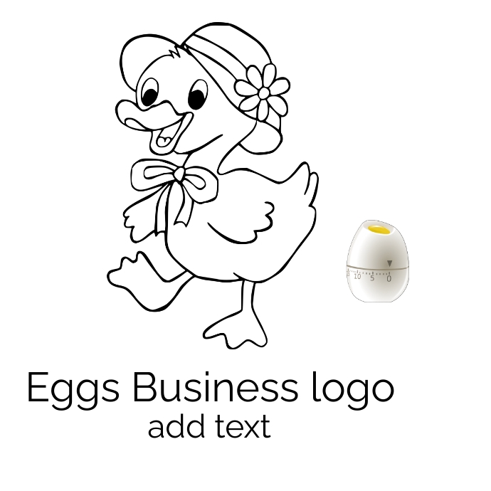 Egg Business logo design template. | PosterMyWall