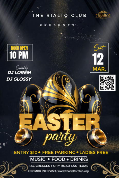 Egg-streme Easter Bash Template | PosterMyWall