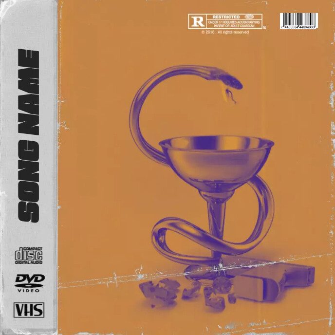 EGRN - Single Mixtape Song EP Album Cover Art Artwork Template Premade ...