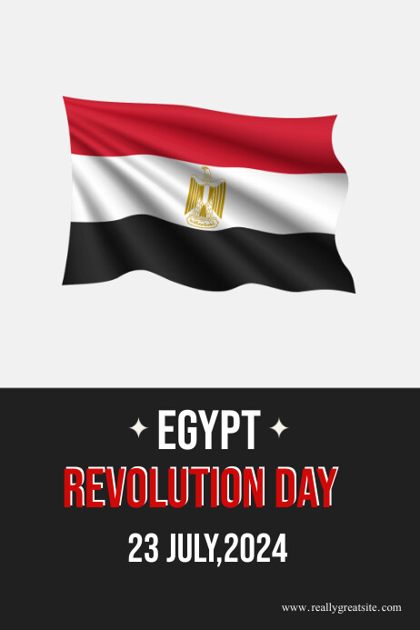 Egypt Revolution Day Poster Design 2024 Template | PosterMyWall