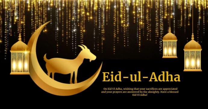 Eid,event,eid-ul-adha,bakra eid Template | PosterMyWall