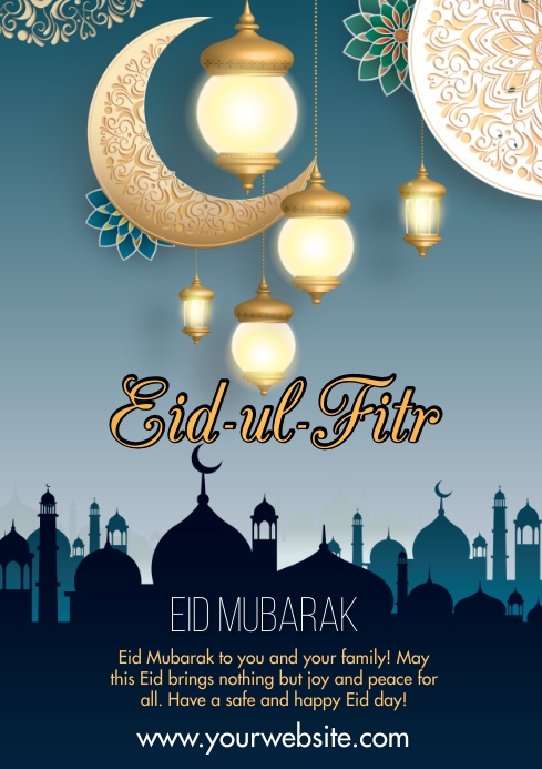 Copy of Eid A2 Flyer Template | PosterMyWall