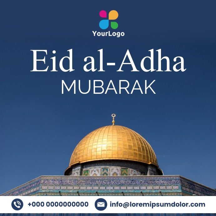 Plantilla de Eid Al adha corporate business | PosterMyWall