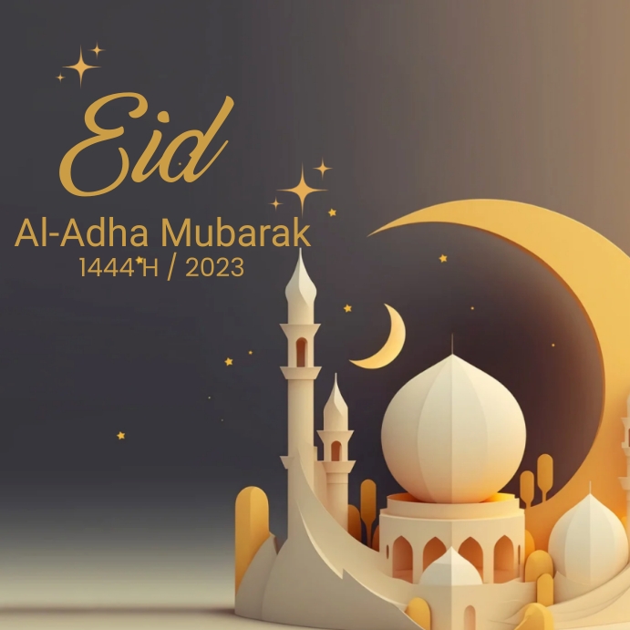 Plantilla de Eid Al adha Instagram post | PosterMyWall