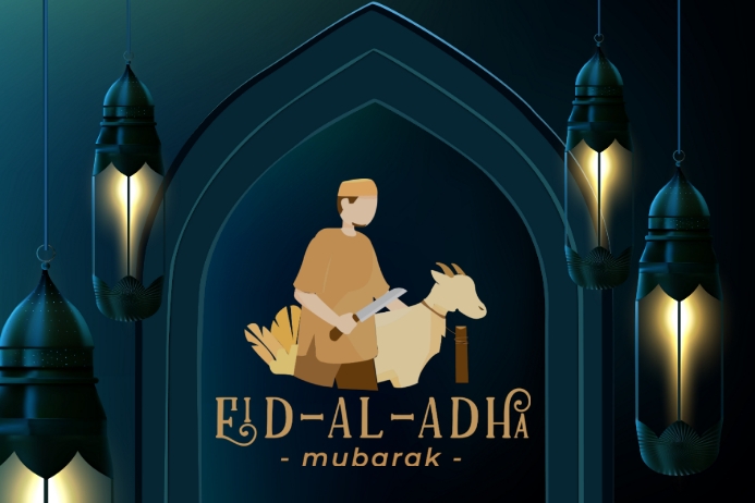 Copy of Eid al afha sacrifice poster template | PosterMyWall