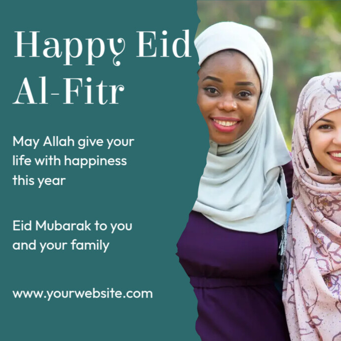 Eid Al-Fitr Ads Template | PosterMyWall