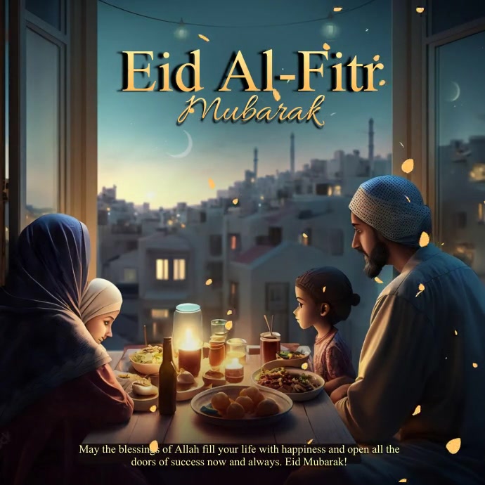 Copy of Eid Al-Fitr | PosterMyWall