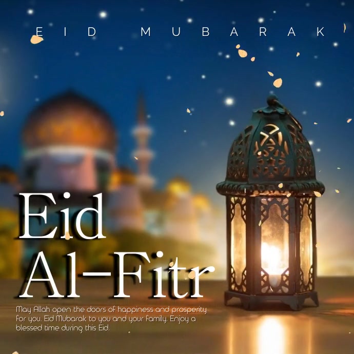 Copy of Eid Al-Fitr | PosterMyWall