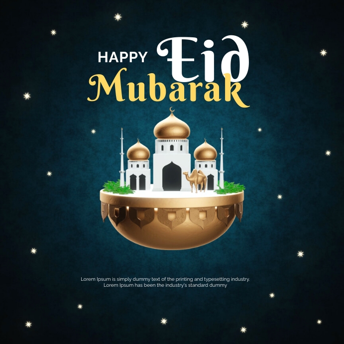 Plantilla de eid day | PosterMyWall