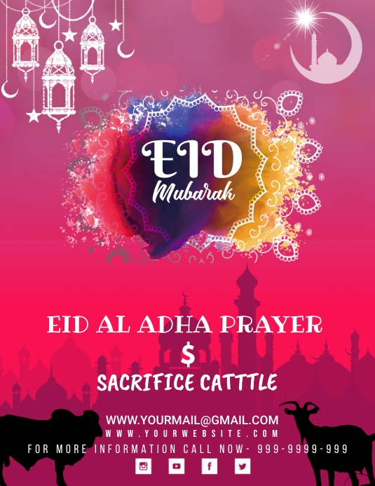 EID Template | PosterMyWall