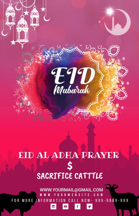 EID Template | PosterMyWall
