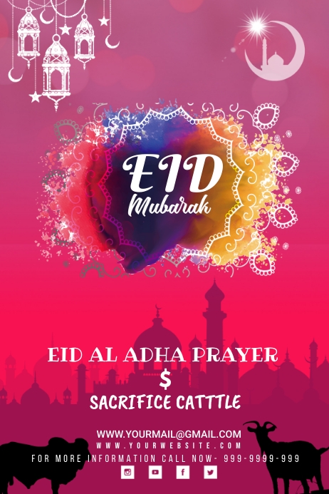 EID Template | PosterMyWall