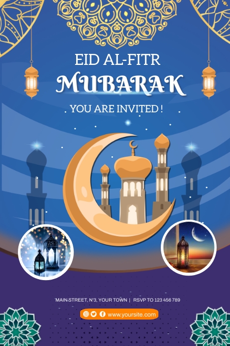 EID Template | PosterMyWall