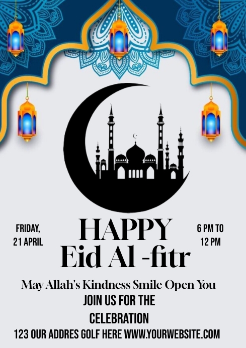 EID Template | PosterMyWall