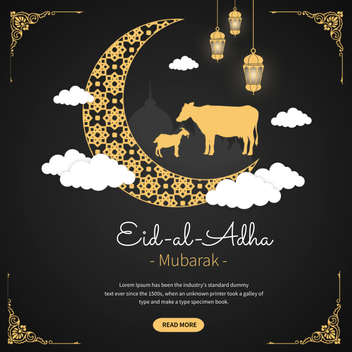 Plantilla de eid | PosterMyWall