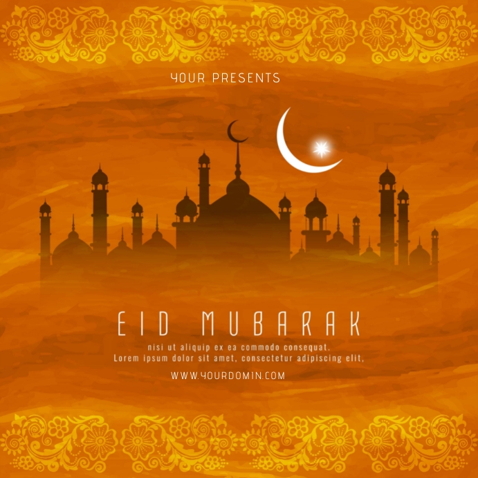 Eid Template | PosterMyWall