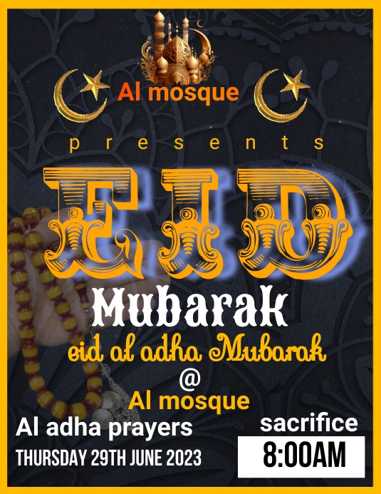 Eid Template | PosterMyWall