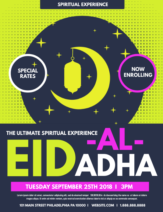 EID Template | PosterMyWall